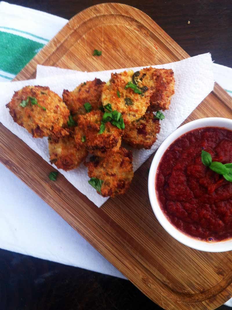 Spicy pizza pops - The Slimming Foodie - Easy healthy recipes