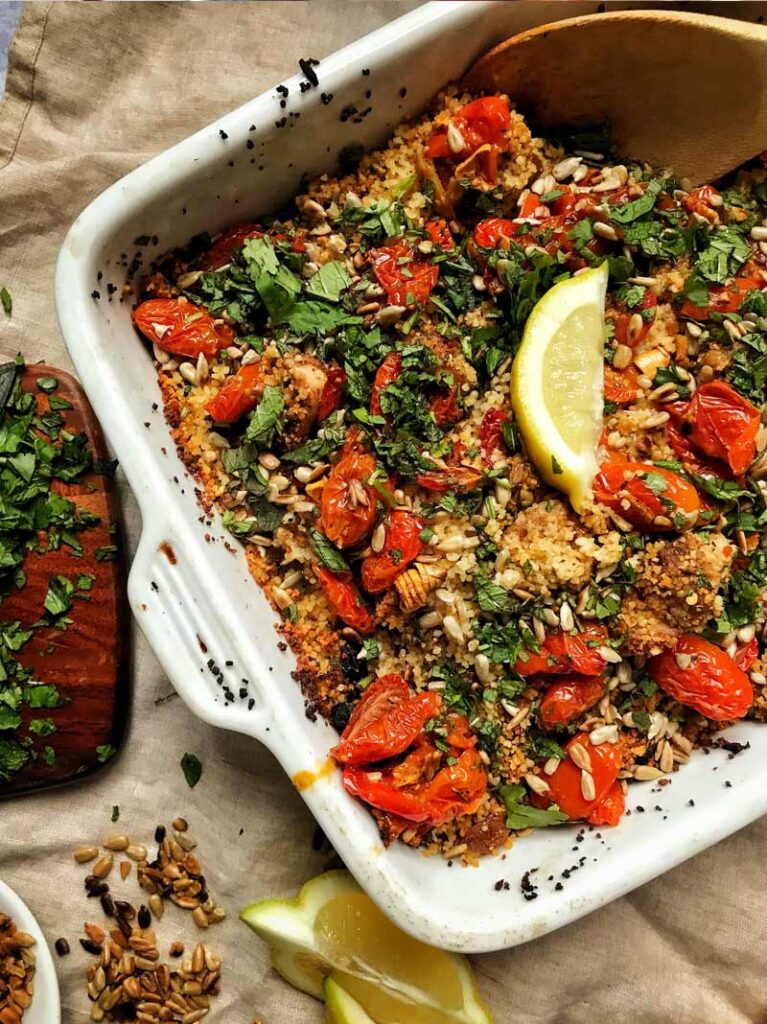 Leon’s (not too) spicy chicken cous cous - The Slimming Foodie