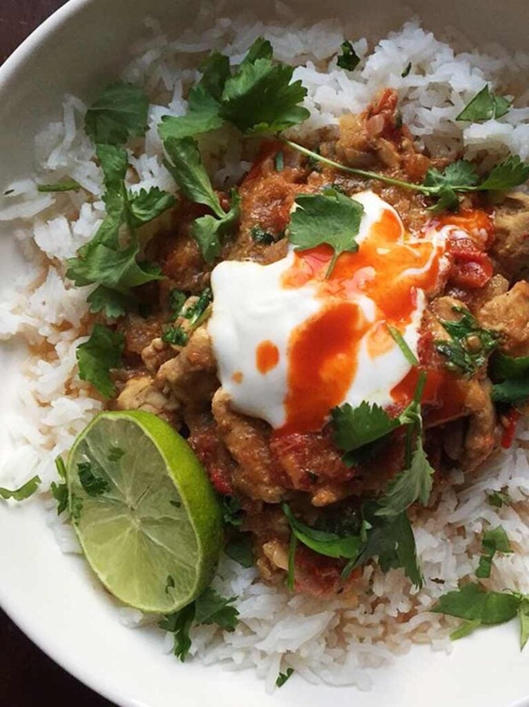 Skinny Chicken Balti - The Slimming Foodie