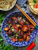 Crispy honey soy chicken - The Slimming Foodie
