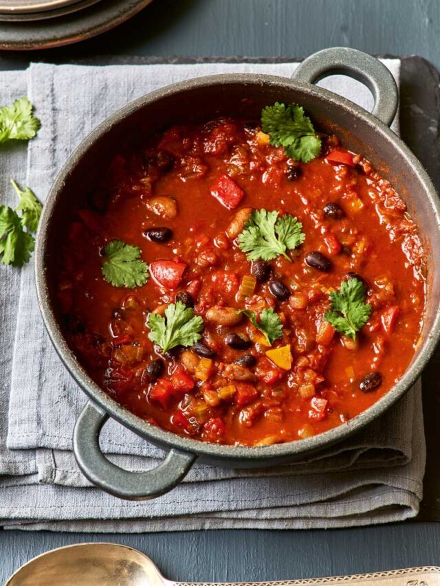 Vegetarian Chilli - The Slimming Foodie